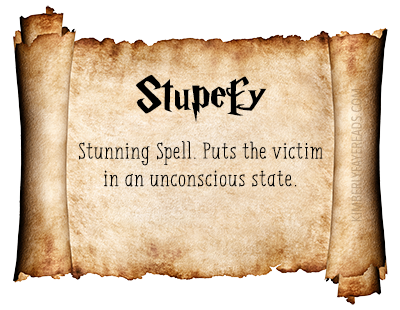 Harry Potter Spells Book Tag - Alexa Loves Books