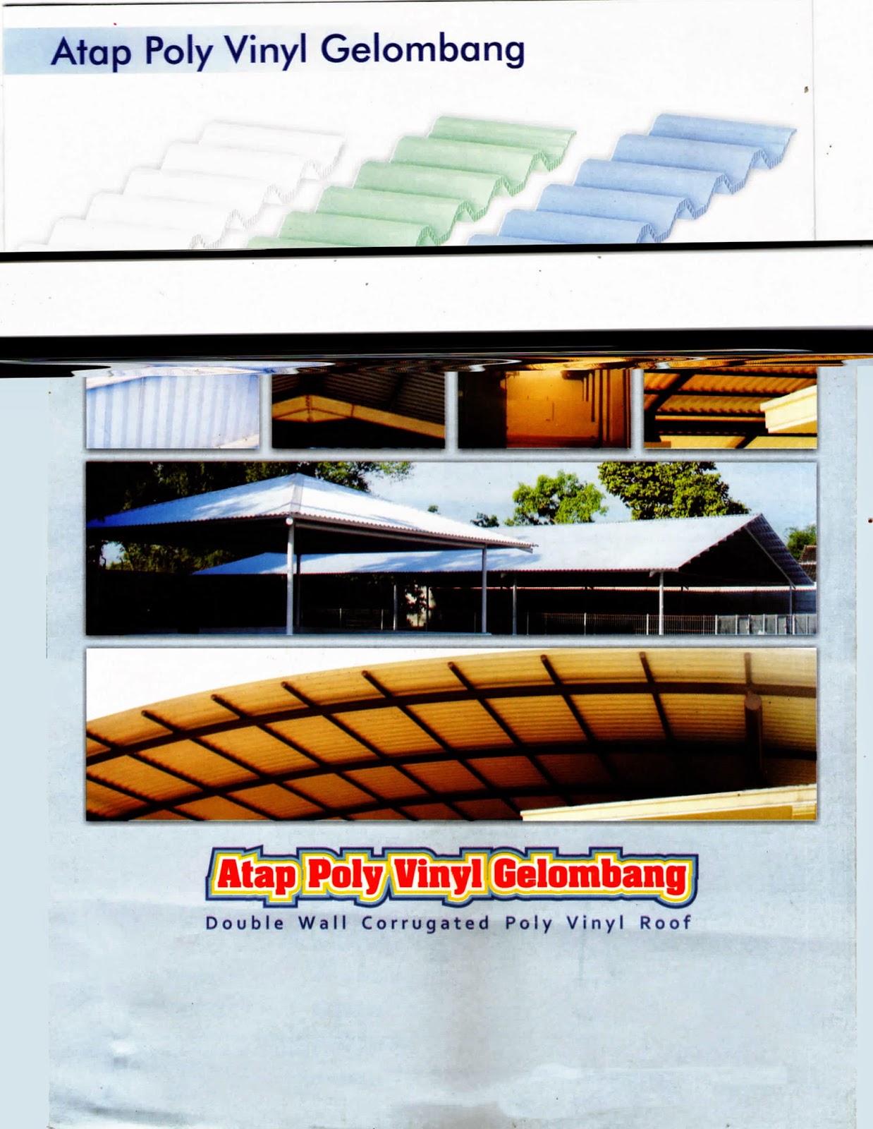 Brosur Rooftop: ATAP POLYVINYL GELOMBANG | ATAP ROOFTOP | HARGA ATAP ...