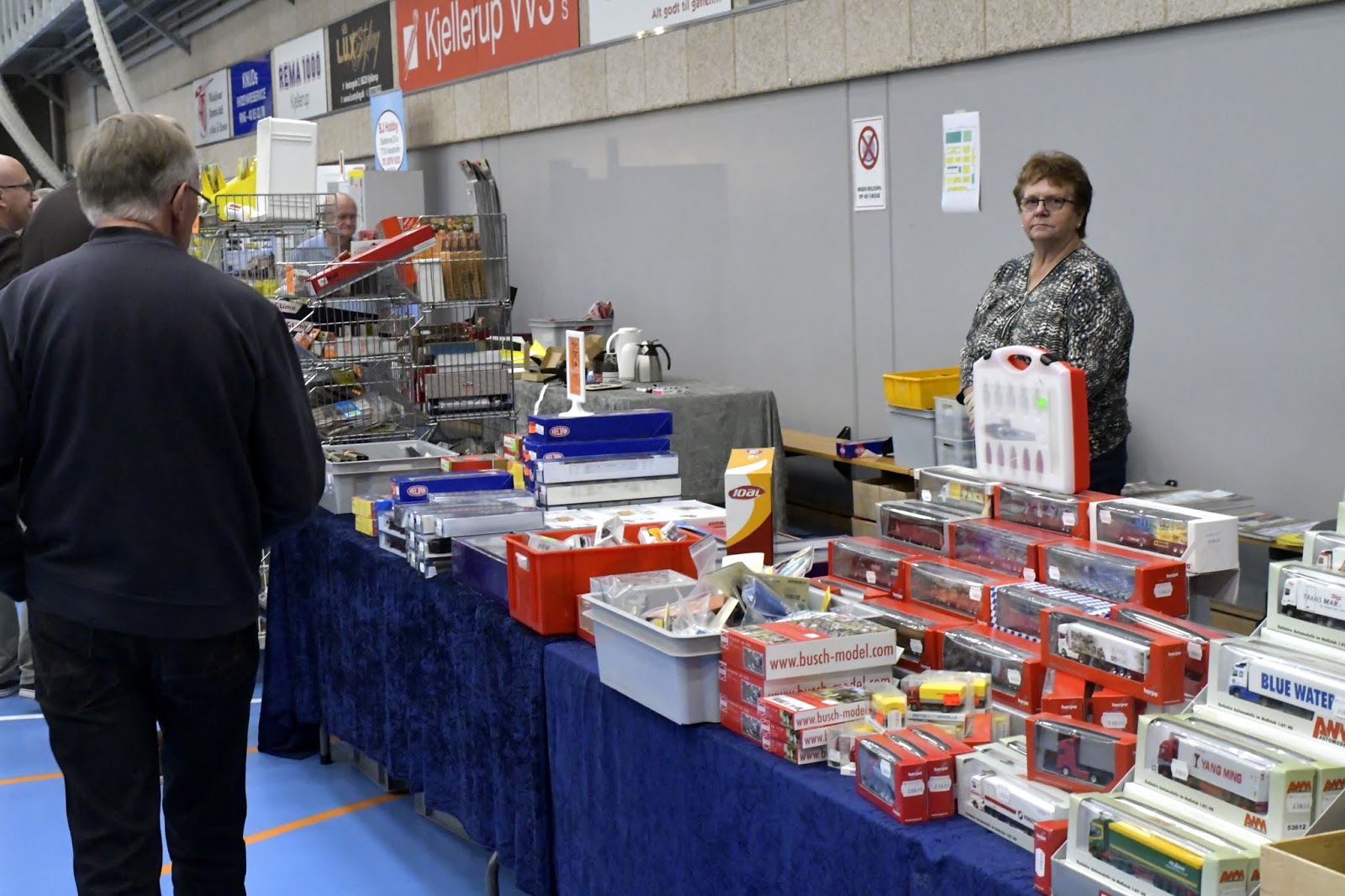 Dansk H0 - Modul Samkørsel.: Lørdag i Kjellerup.
