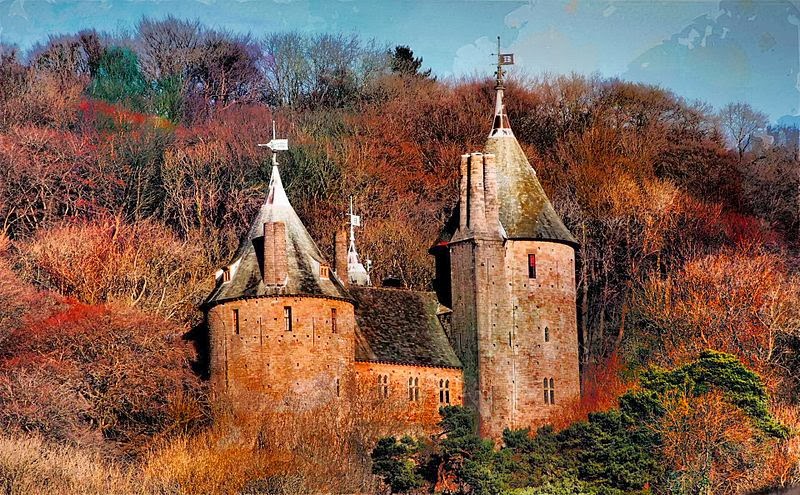 "Tweedland" The Gentlemen's club: Castell Coch ,Cardiff, Wales, by ...