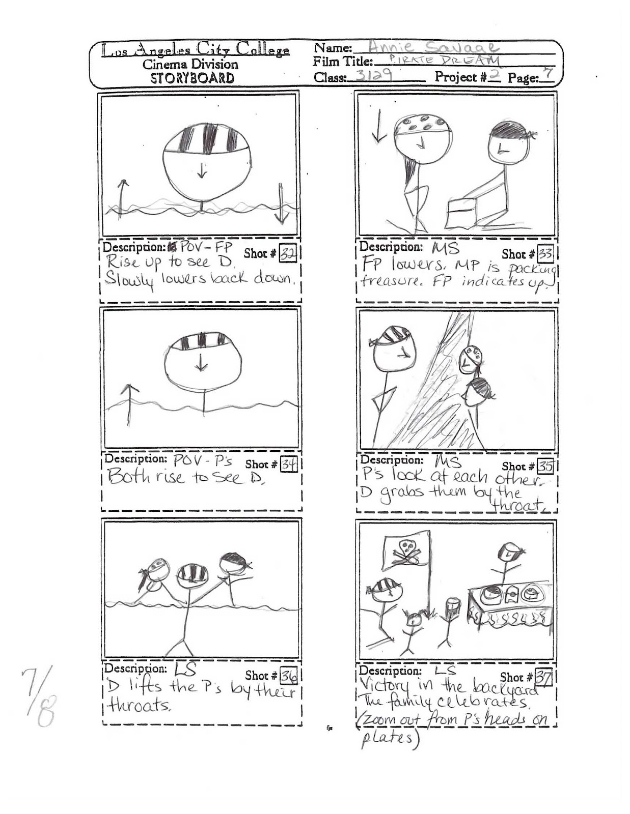 Savage Studies: Storyboard - Chase Scene