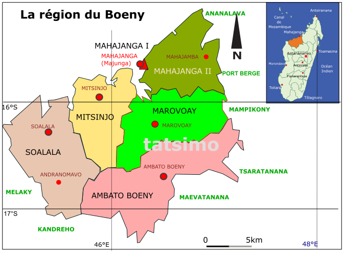 Tatsimo: Carte du Boeny