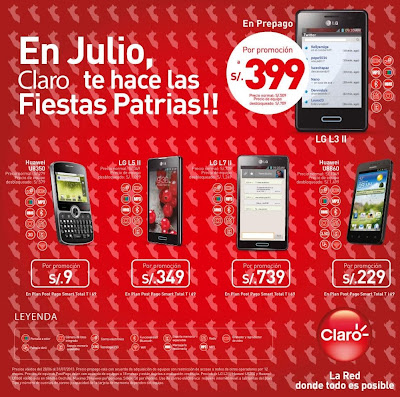 CLARO QUE TIENES MAS: Promociones Claro en tiendas Oeschle