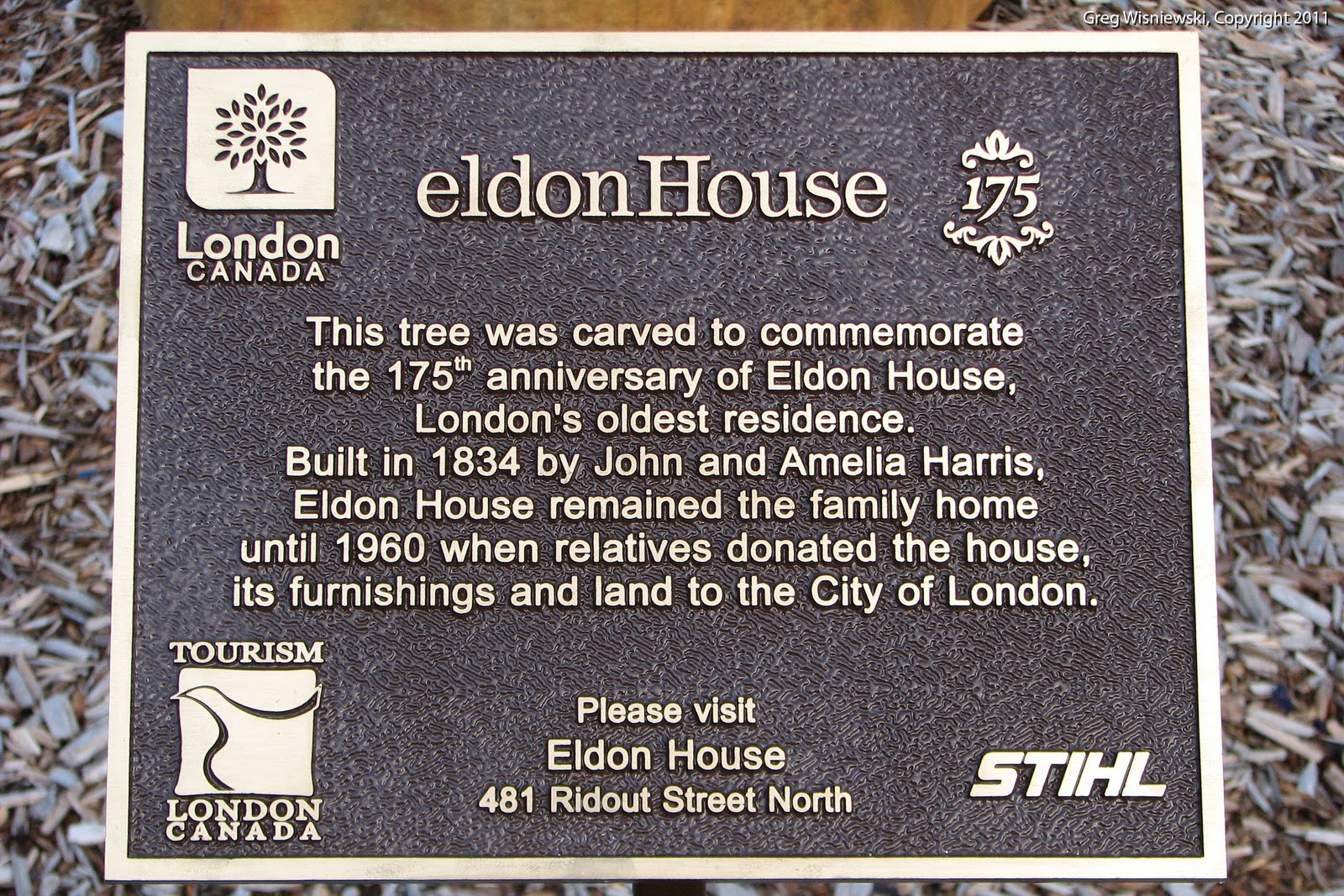 Looking around London: Eldon House