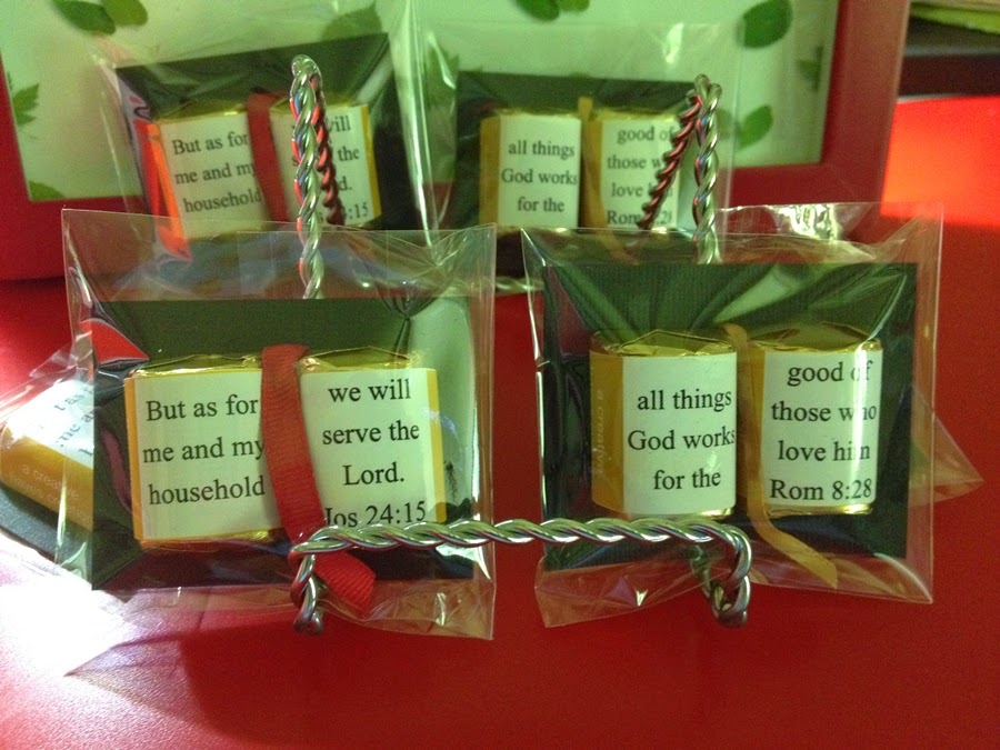 crEATive hAYes crEATions: Bible verse Hershey nuggets