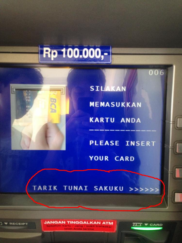 Mencoba Layanan E-money BCA Sakuku