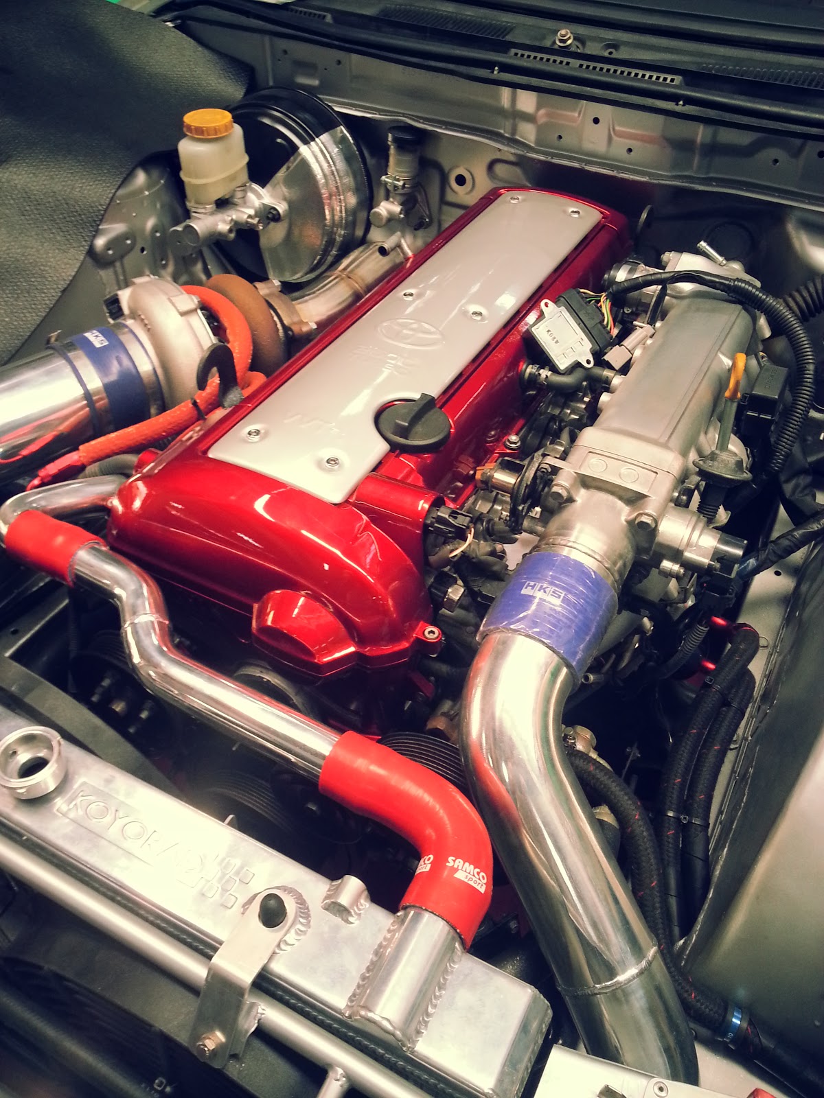 New Horizons - FlamezGraphics Portfolio: My Drift Spec S15 build - Engine