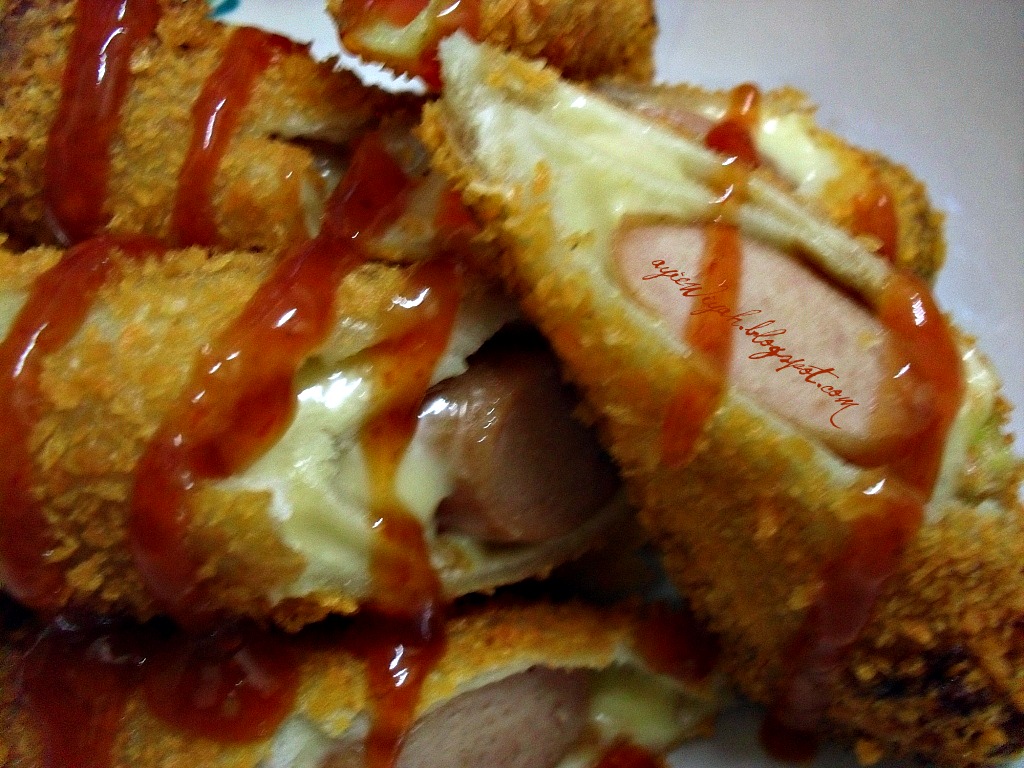 :: Seindah Bicara Sesedap Rasa ::: Roti Sosej & Slice Cheese