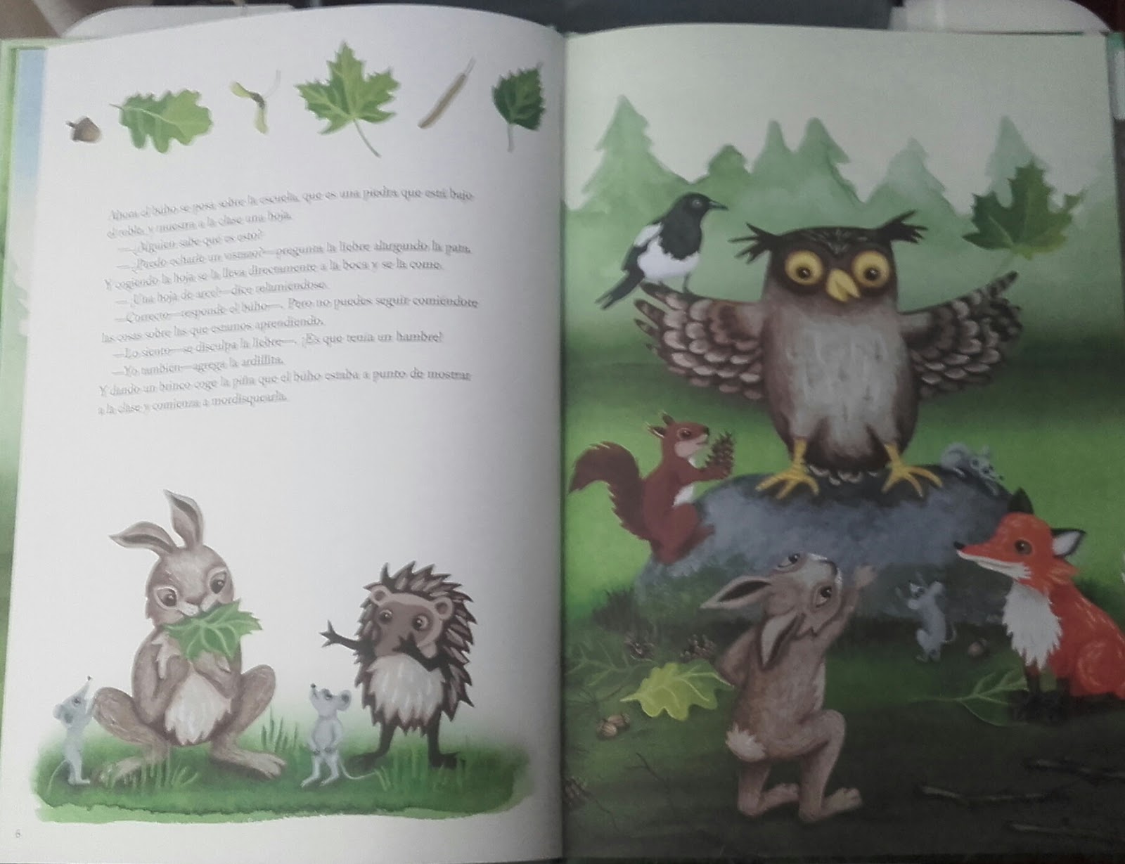 Coleccionando cuentos: El búho se va de vacaciones