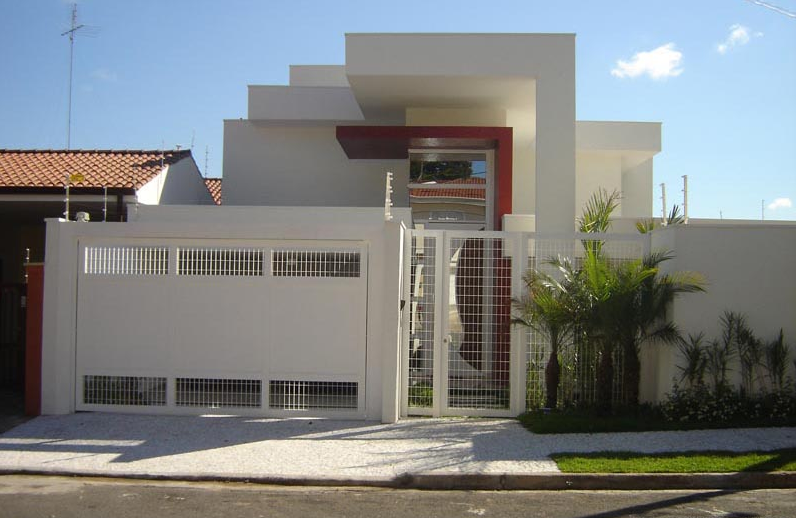 Fachadas de casas com pórticos - veja modelos modernos e clássicos ...
