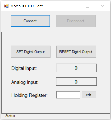 Modbus RTU - HMI - HadiSCADA