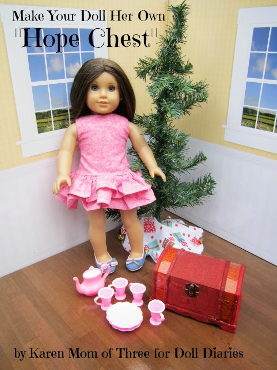 Karen Mom of Three's Craft Blog: KAREN'S DOLL CRAFT TUTORIALS