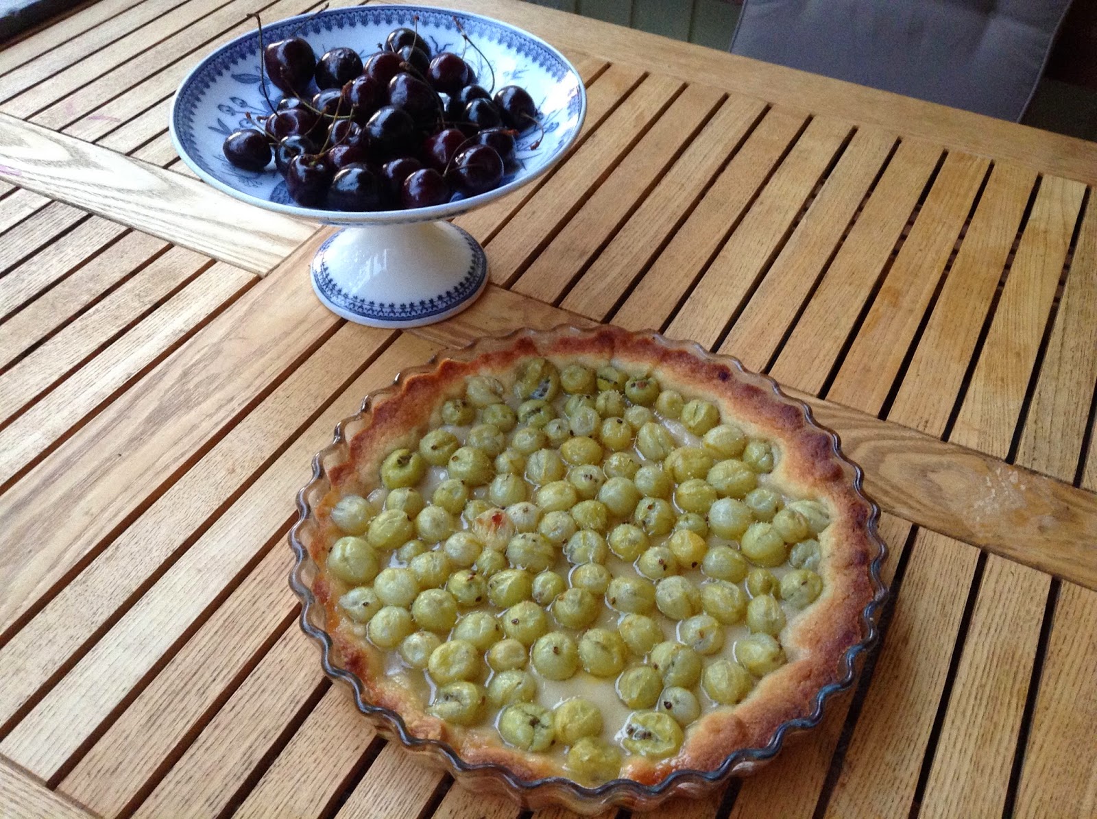 EvaBien: Tarte des groseilles vertes de Wanja