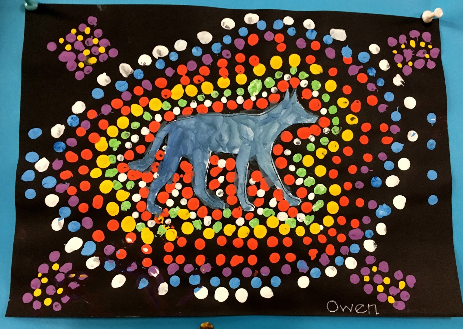 Art with Mrs Baker: Aboriginal Dingo Art