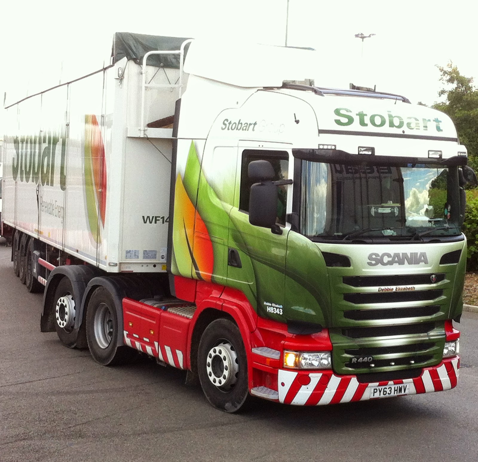 My Eddie Stobart Spots: New Stobart Biomass Livery