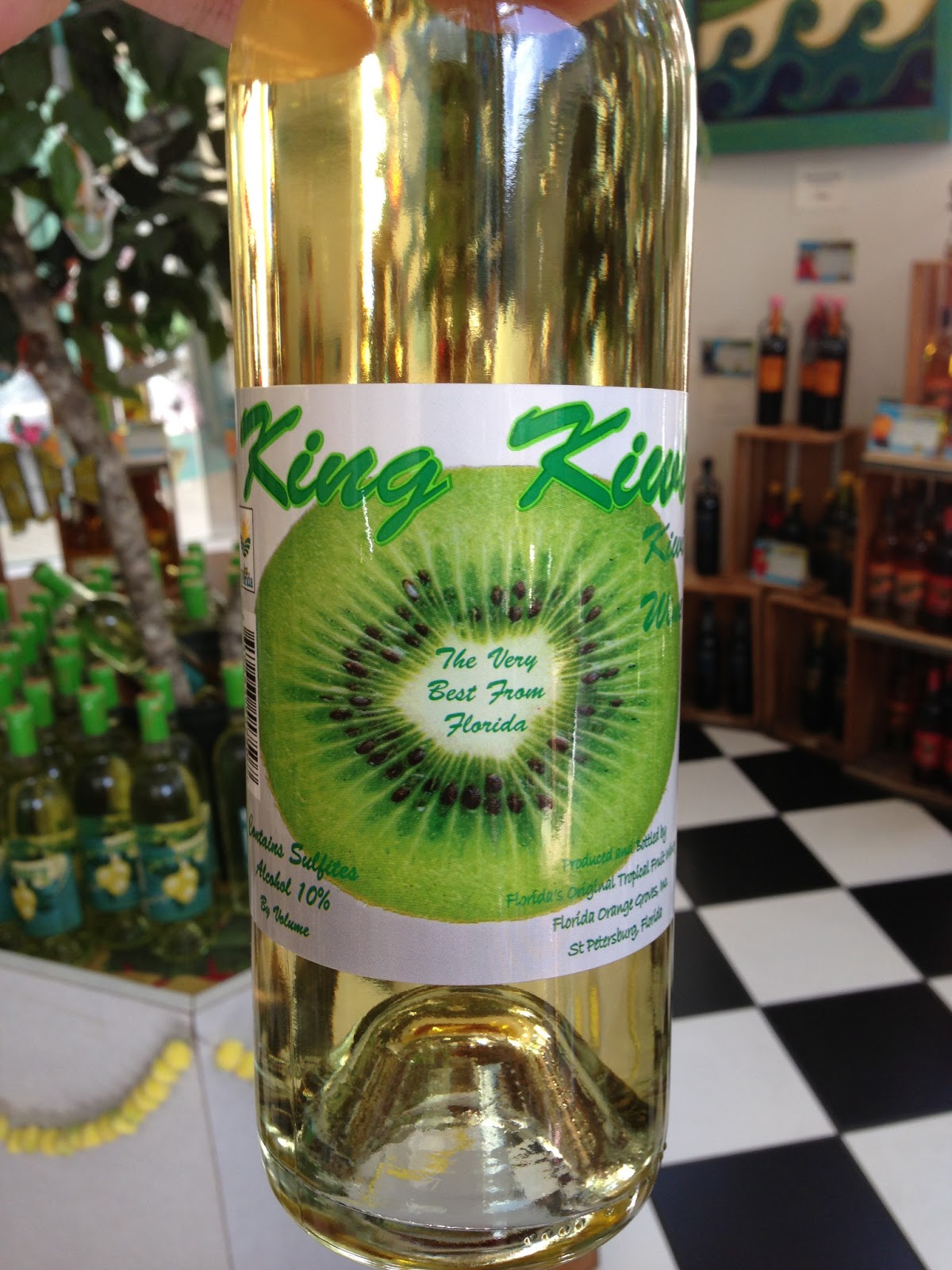 Kelsey Drinks Wine: Tasting - The Key West Winery (40 Karat, King Kiwi ...