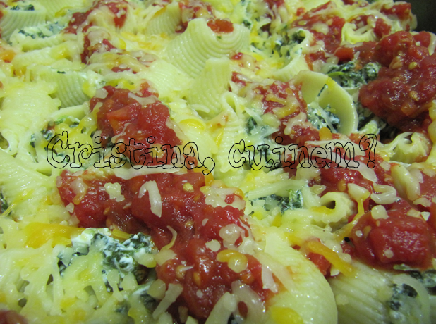 Cuinem?: Galets farcits d'espinacs i formatge