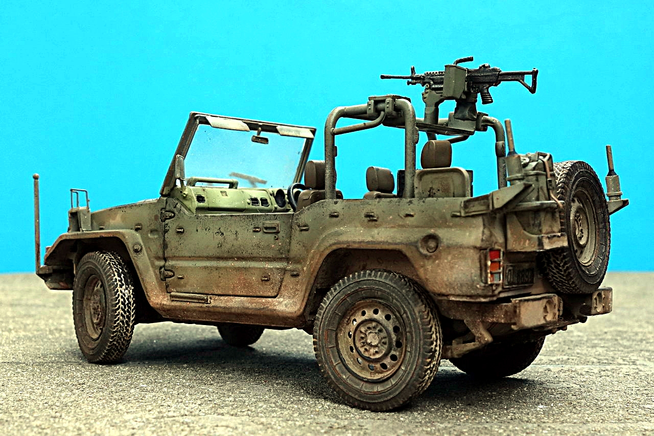 Model 12: Trumpeter's JGSDF type 73 Light Truck (Recon) 1:35