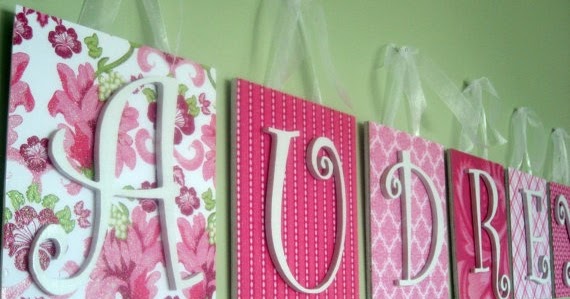 Elizabeth Quilts Plus: DIY Decorative Wall Letters