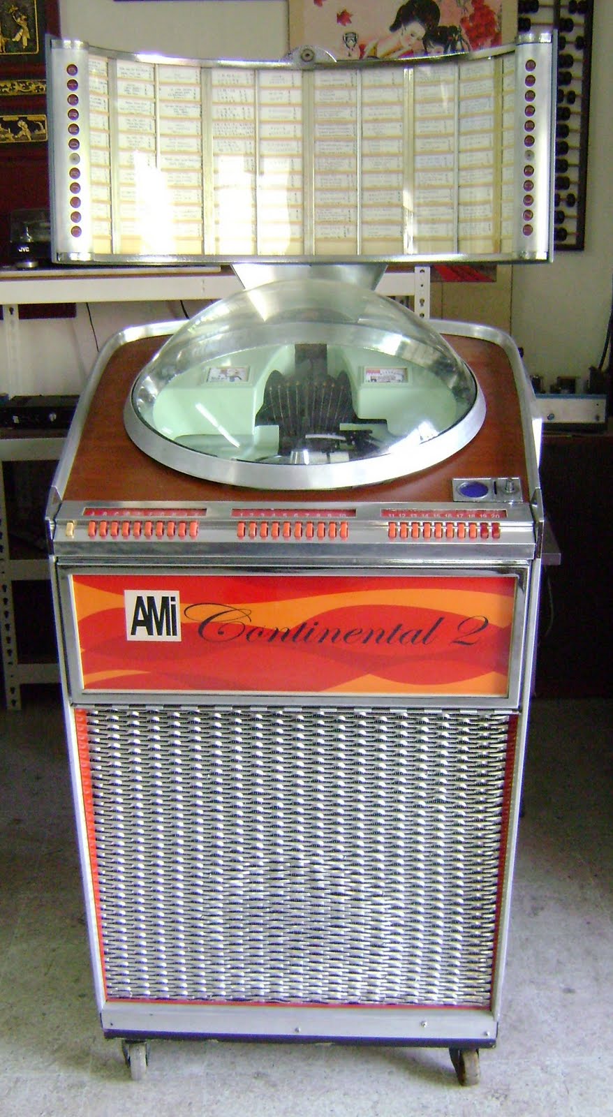 KINTA VALLEY AUDIO: Ami Continental 2 jukebox ( used ) Sold