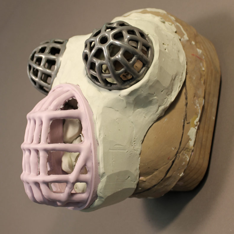 Tom Banwell—Leather and Resin Projects: Skull Mask
