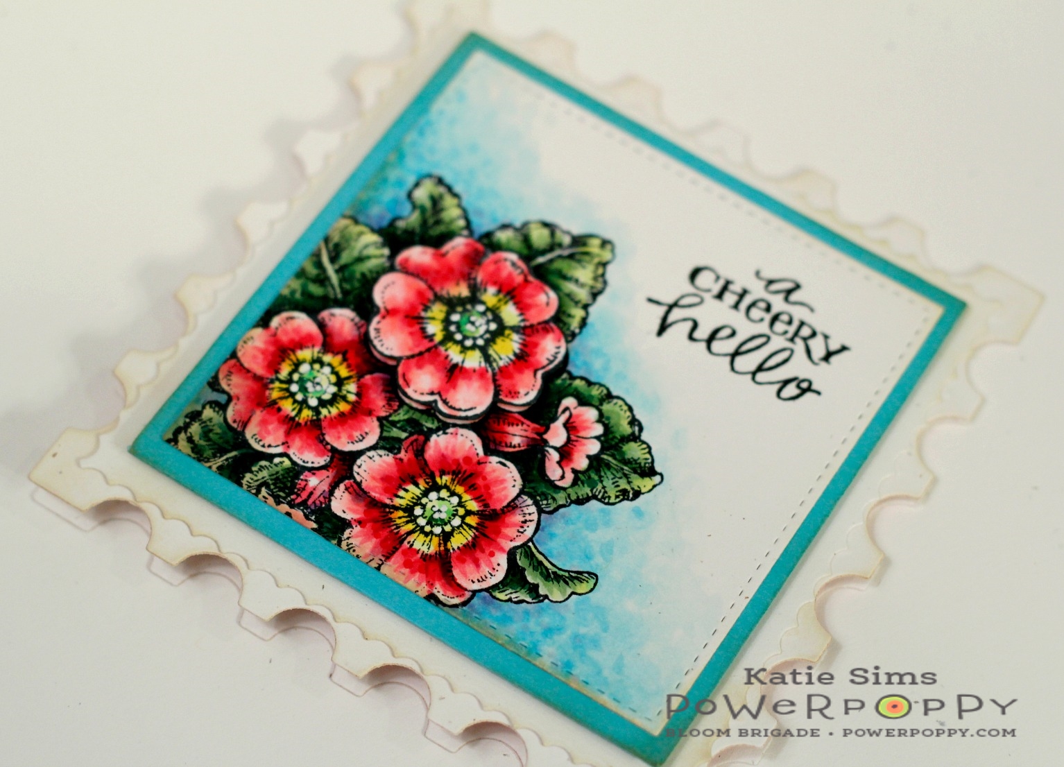 Inky Peach Designs: Happy Power Poppy Friday~July 21st!