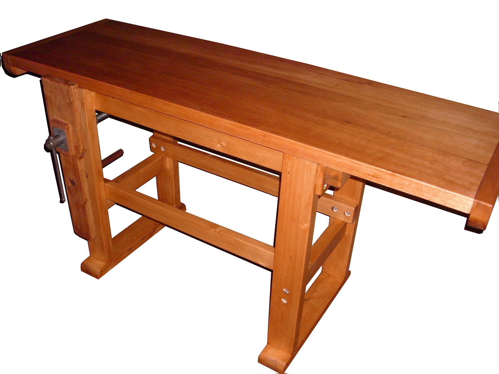 Banco De Carpintero En Eucaliptus - Tapa Plana | CarpinteroF