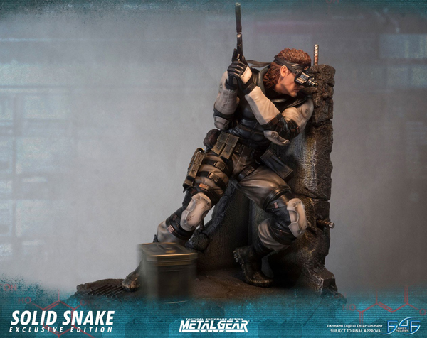 Metal Gear Solid - Solid Snake statue (First 4 Figures)