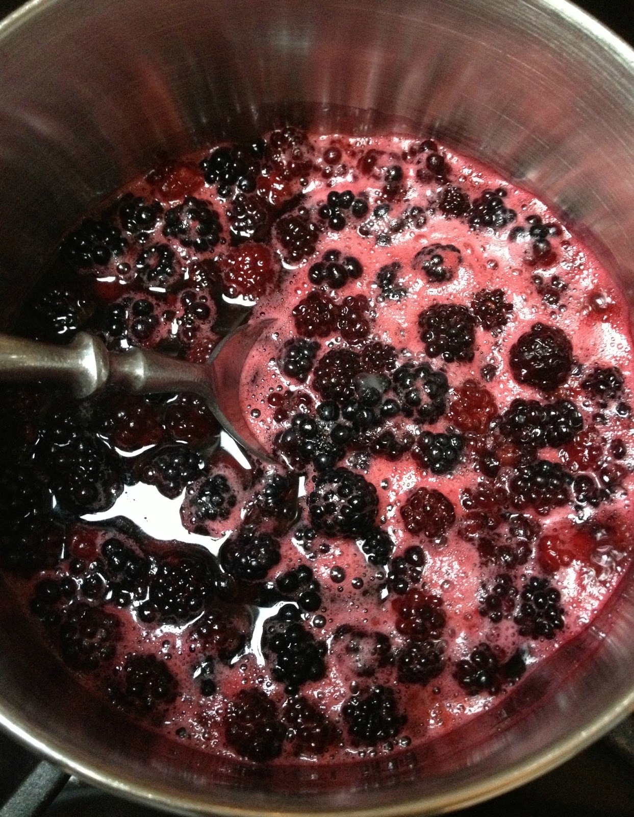 Me and my shadow: How to make blackberry jelly