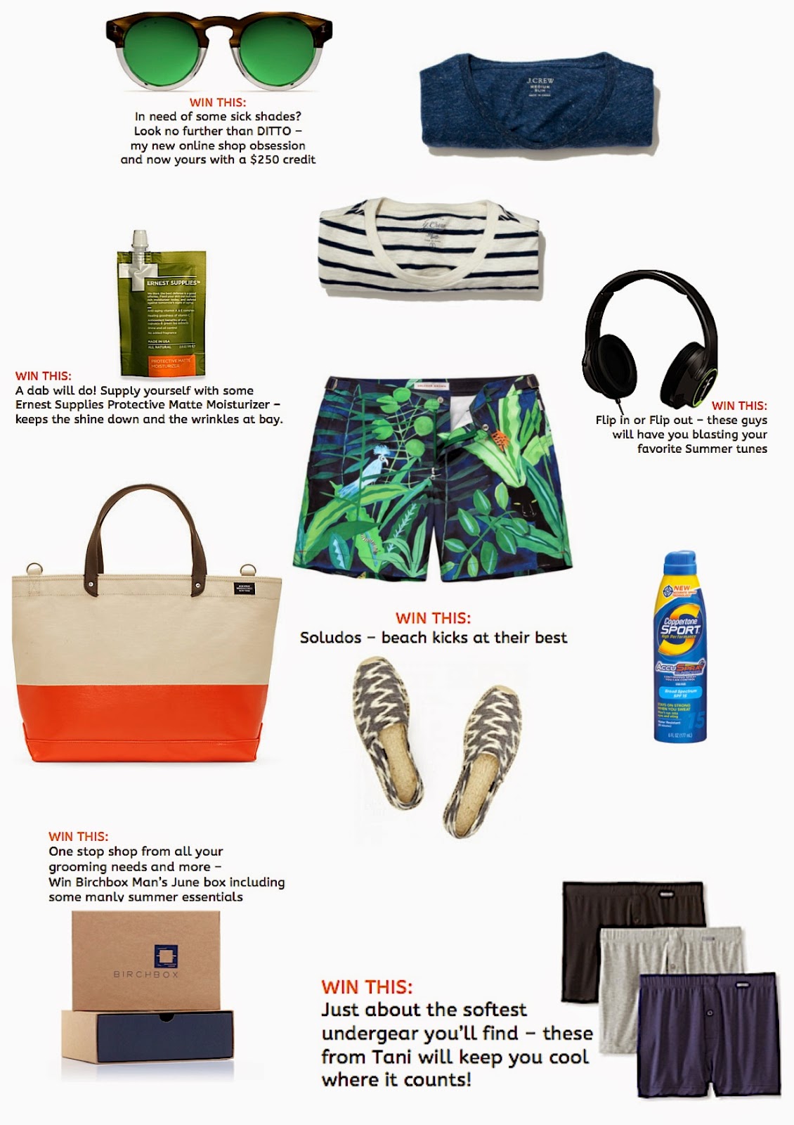 Summer Essentials Giveaway! - TREND STYLED • Style, Grooming, Design ...