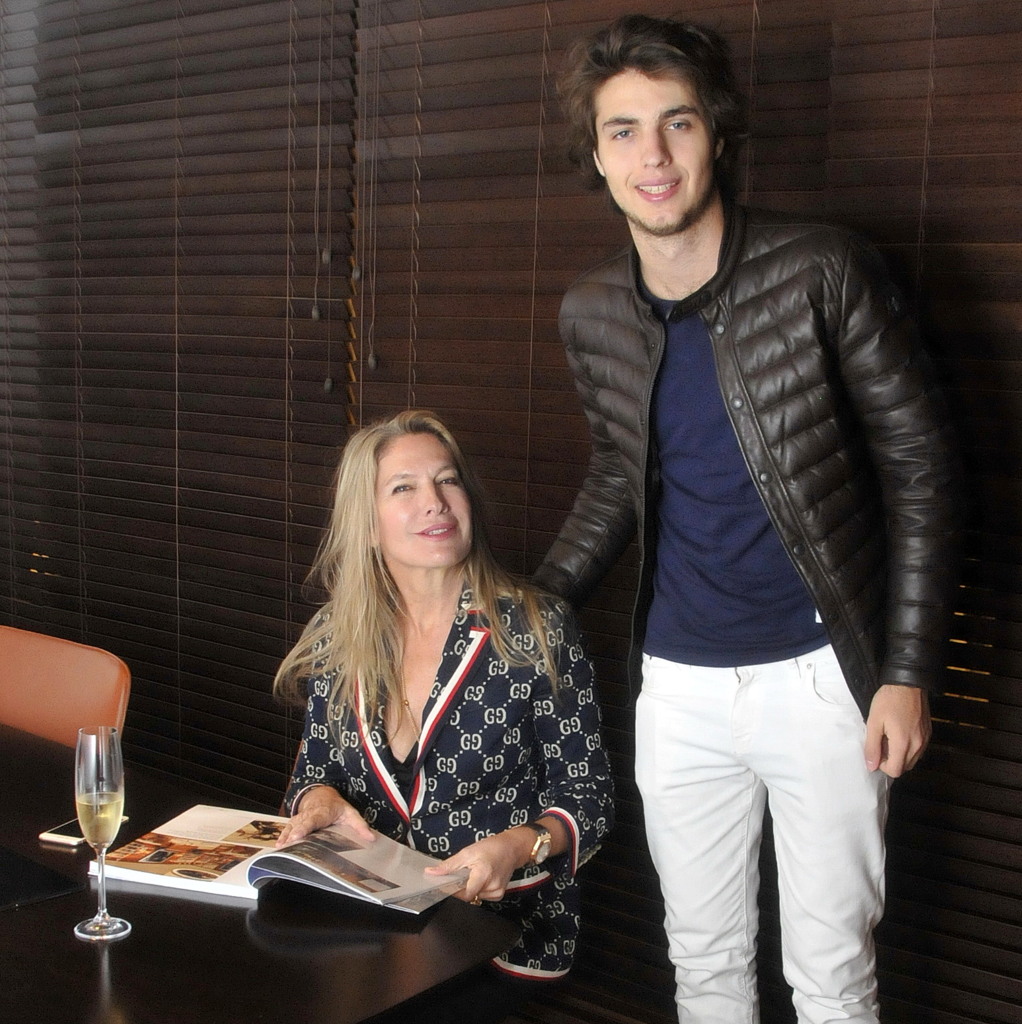 Ana Rusconi visitó el Showroom de Cipriani Punta del Este en un ...