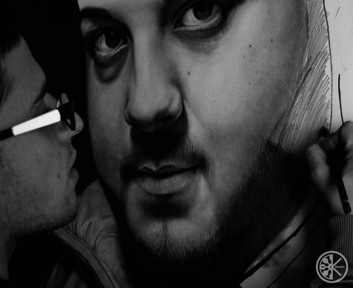 Photorealistic pencil Sketches by diego Fazio