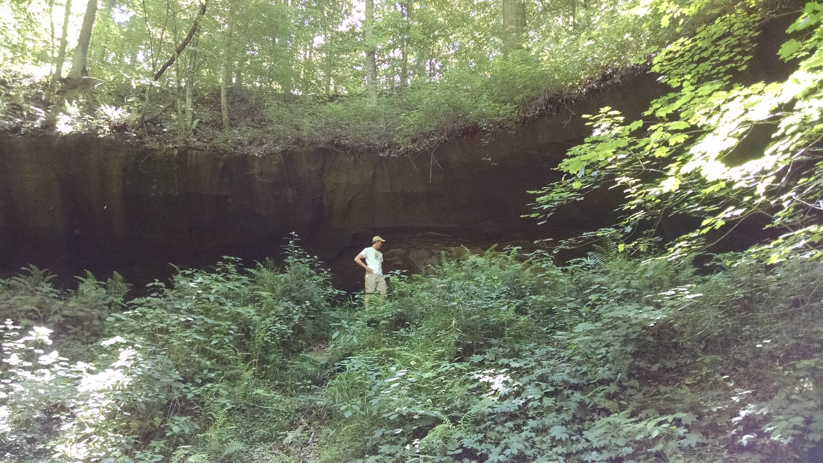 Martinsville, IN: Rock Shelter Trail at Morgan-Monroe State Forest ...