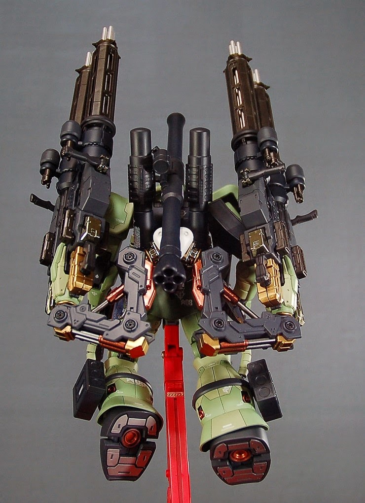 Custom Build: MG 1/100 Zaku II "Full Armor Custom Variation"