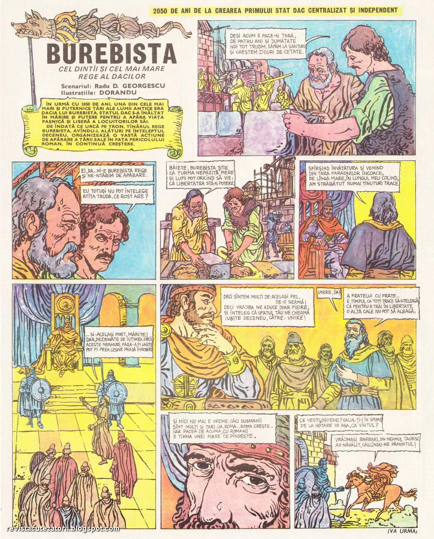 Blog Cutezatorii - benzi desenate: Burebista