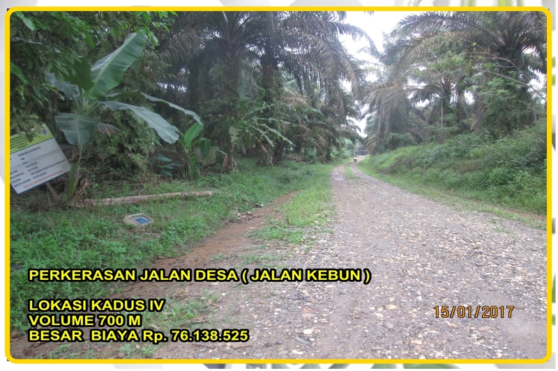 Desa Bungo Antoi: Realisasi Pembangunan Fisik APBDesa Tahun 2016 (Bunga ...