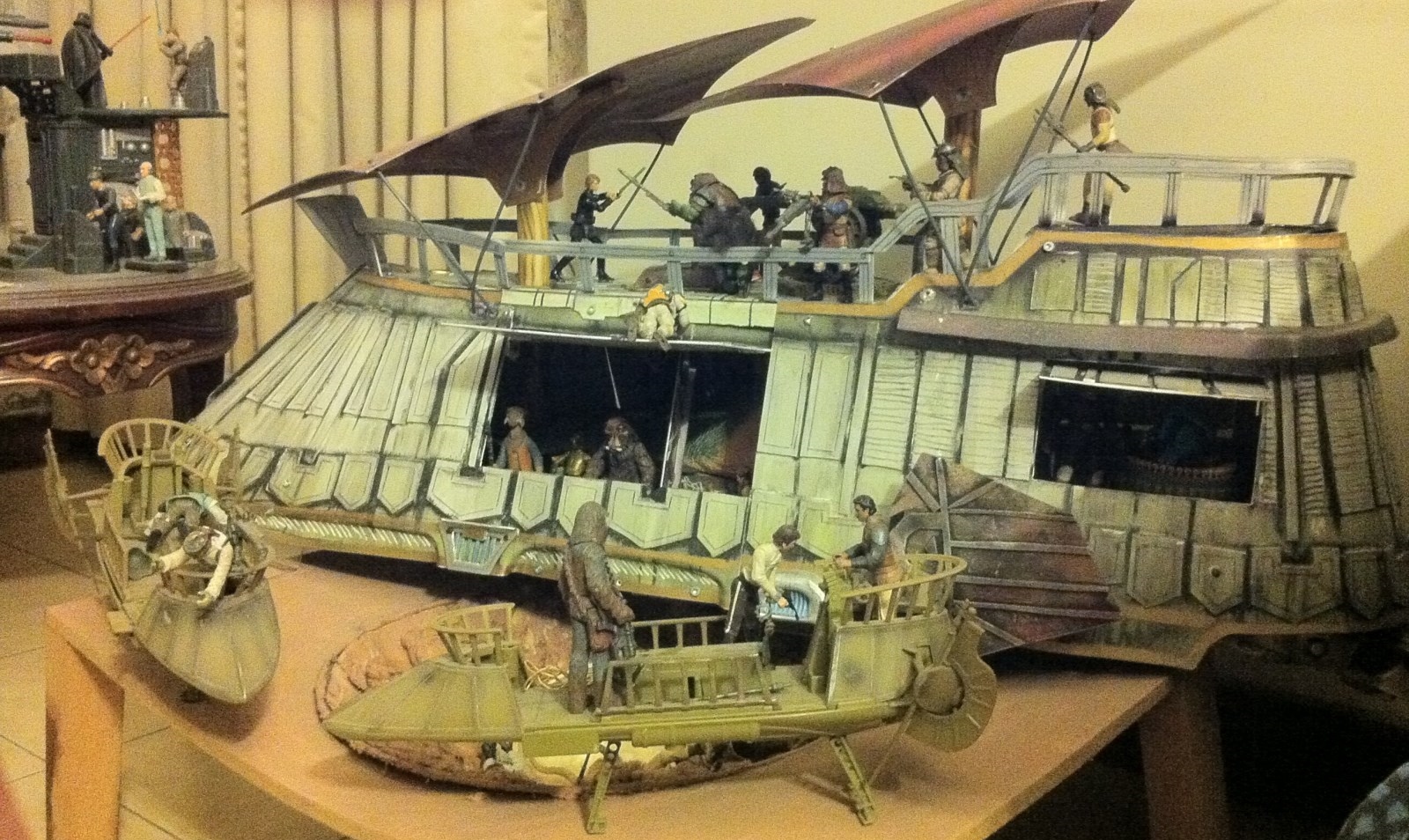 Customs for the Kid: McRobo Creations - 3.75" Khetanna Sail Barge ...