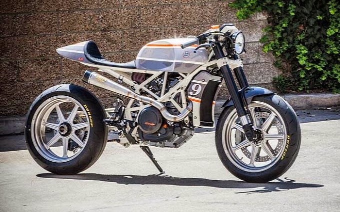 Roland Sands KTM 690 Cafe Moto - RocketGarage - Cafe Racer Magazine