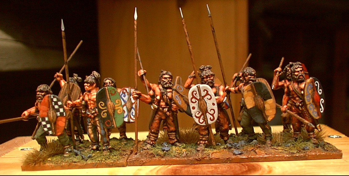 Painting Lead and other stuff.: 28mm Ancient German Army