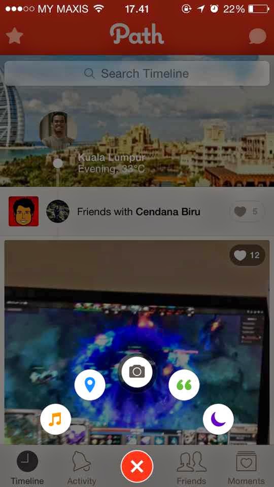 PATH : Social Media with People Nearby ~ Mobile Apps Review