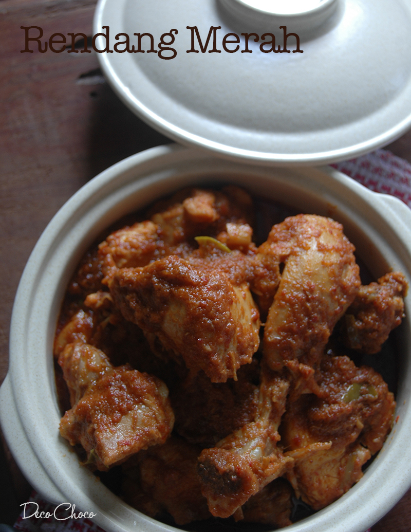 Deco Choco: Rendang Merah