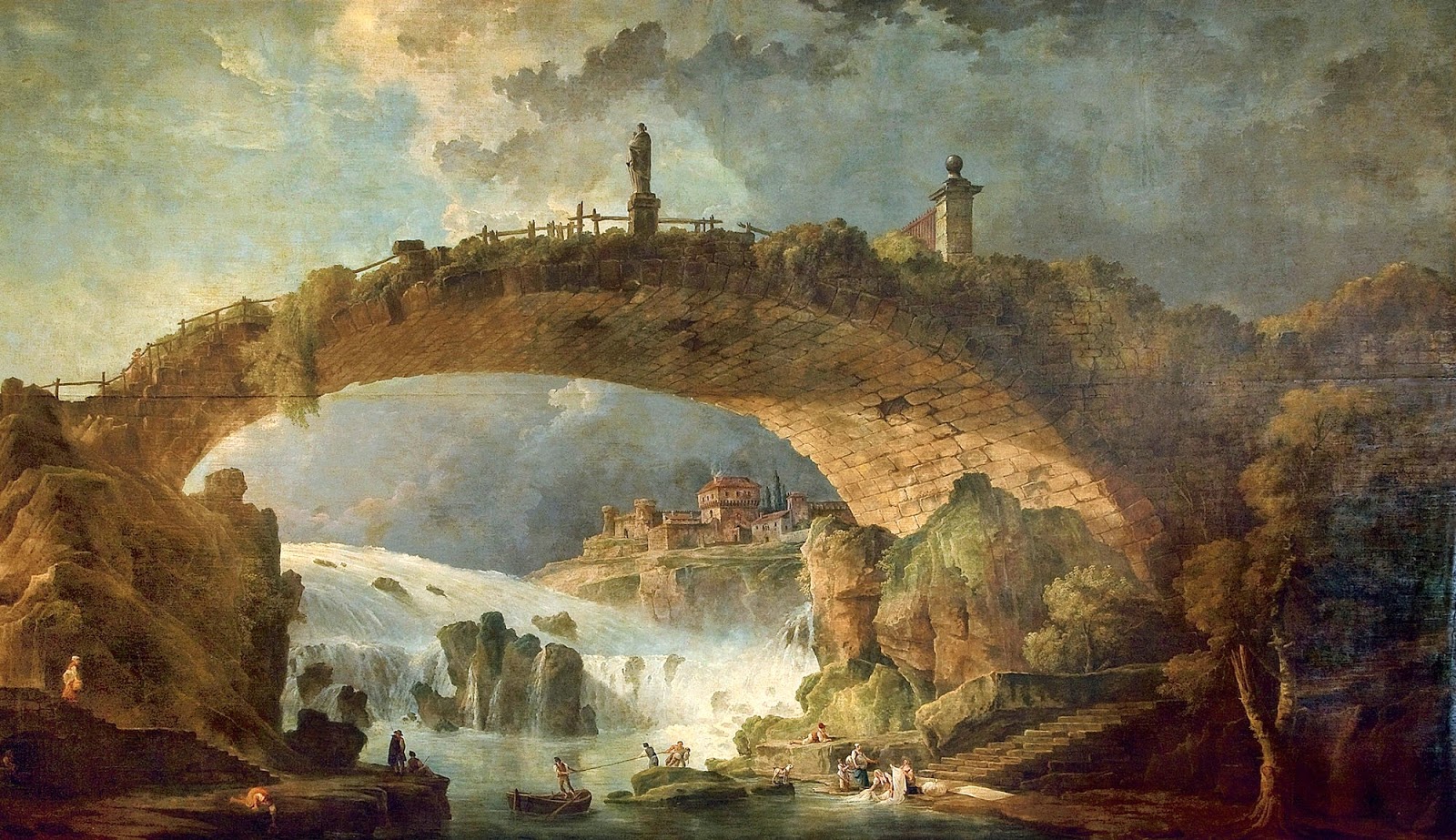 Pura Kastigá: HUBERT ROBERT.- LA PINTURA DE "RUINAS".