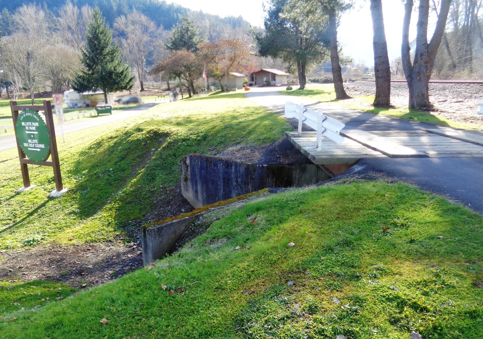 Beneath the Wraps: Millsite Disc Golf Course and Surroundings