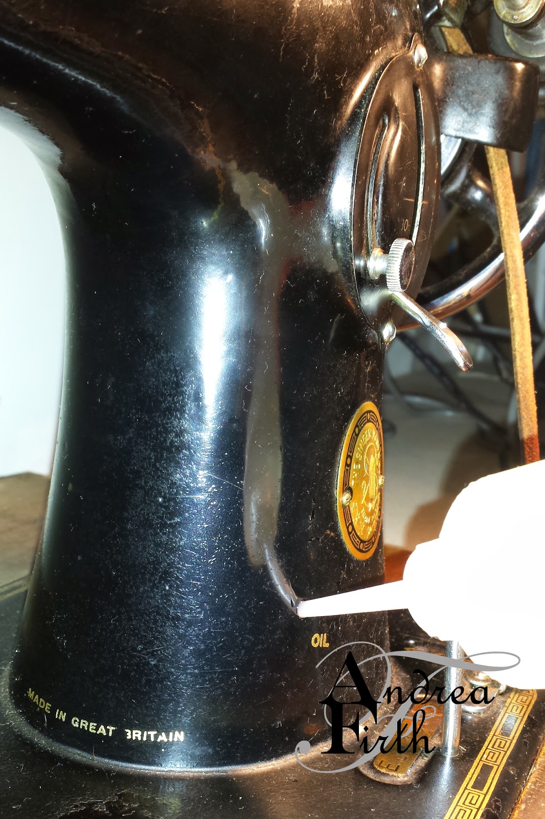 Obsessive Creativeness: 1953 Model 201K Singer Treadle Sewing Machine