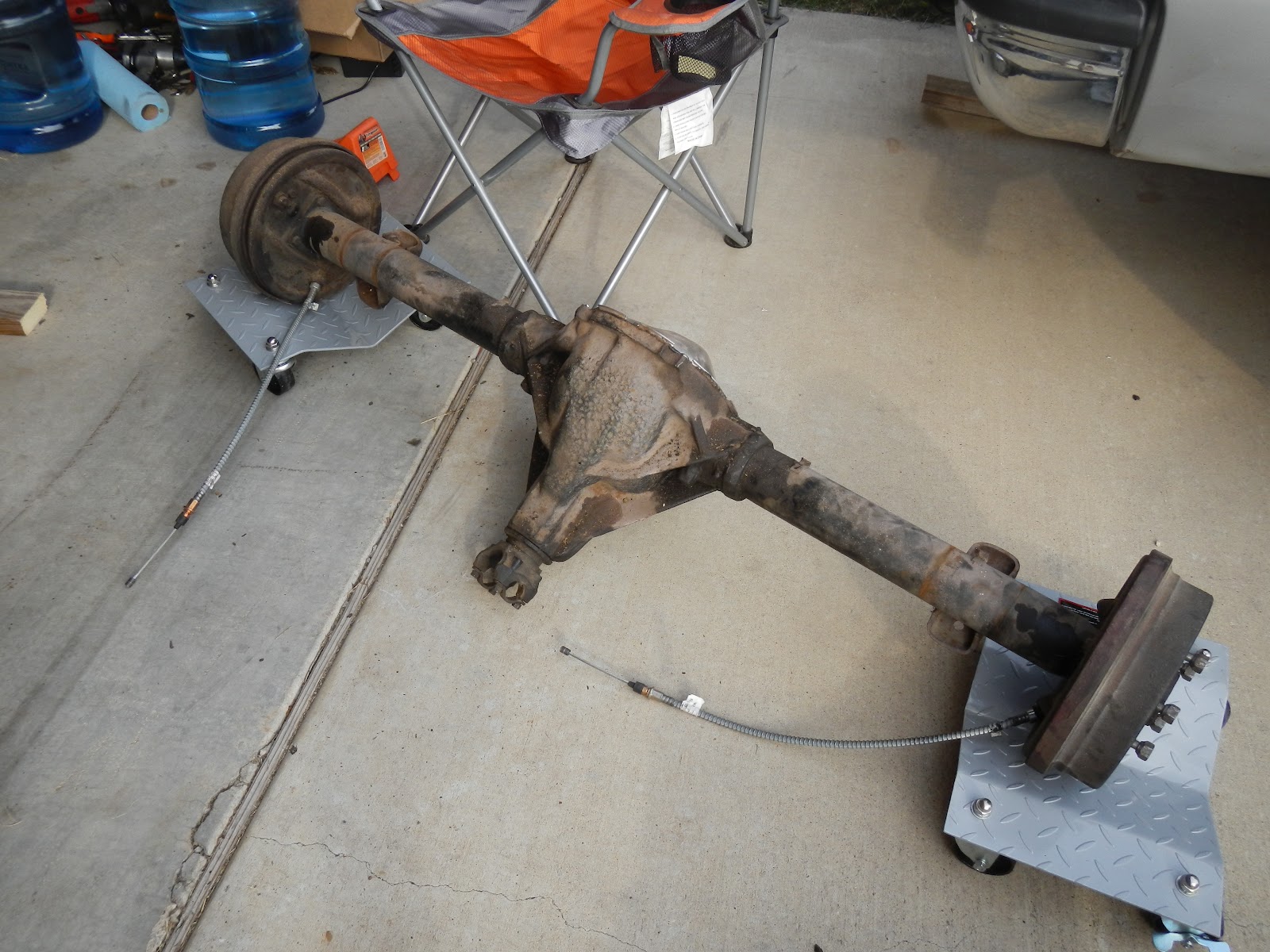 Making Things Work: Matt's Camaro - Rear End.