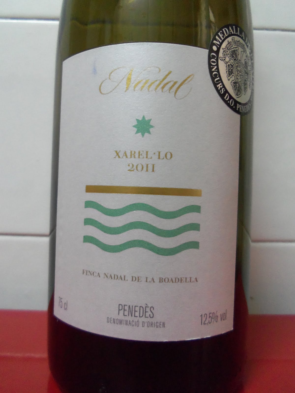 SOLO EL VINO: Nadal Xarel.lo 2011, 29-7-12