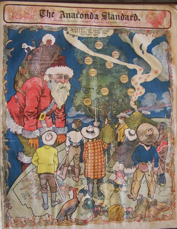 Butte History and "Lost Butte": Merry Christmas, 1902