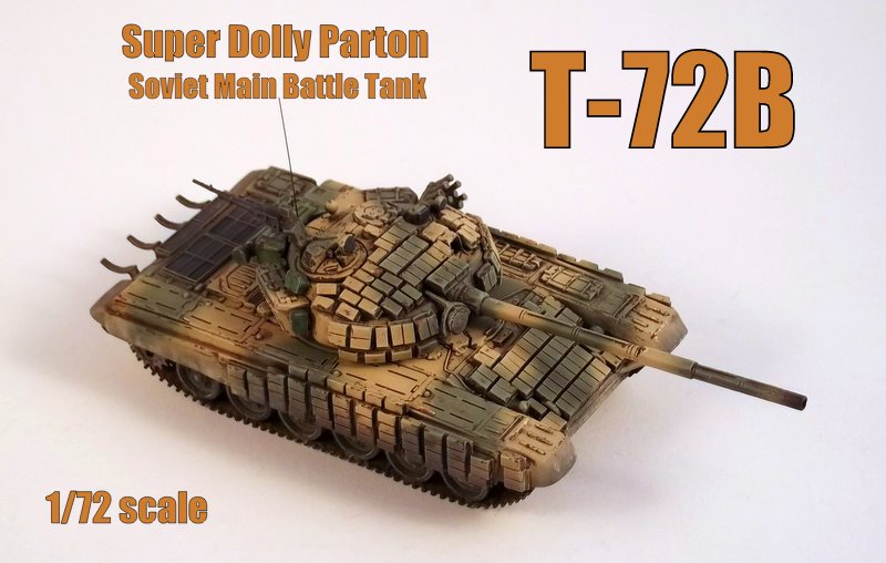 Gulumik Military Models: T-72B Super Dolly Parton 1/72 ACE 72128 - Gallery