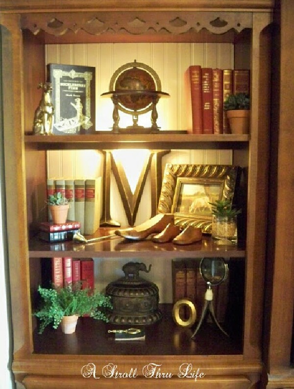 Update & Style Your Bookcases With A Fresh Farmhouse Vibe - A Stroll ...