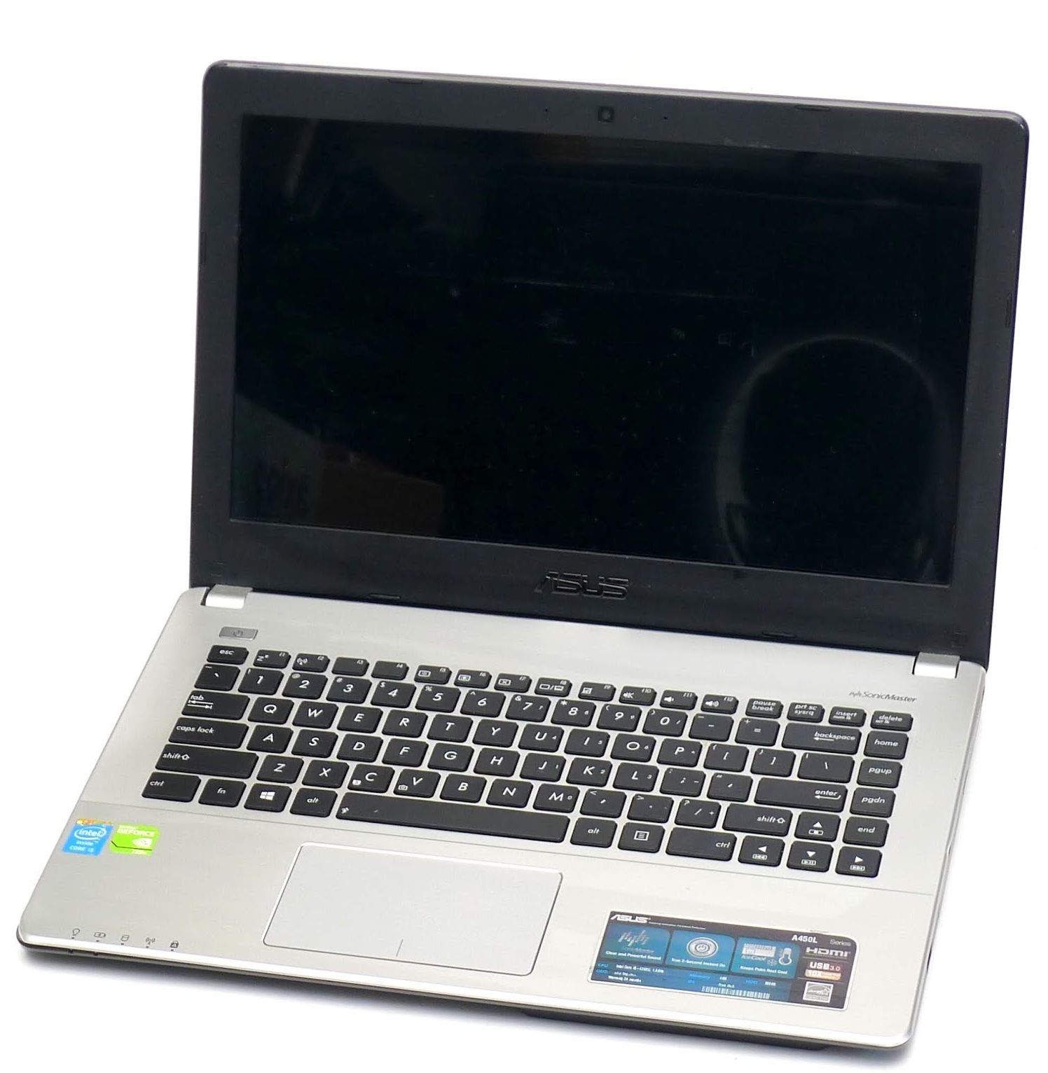 Laptop Gaming ASUS A450L Core i5 Dual VGA Bekas | Jual Beli Laptop ...